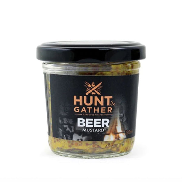 Hunt & Gather Beer Mustard - 120G – Hunt and Gather NZ