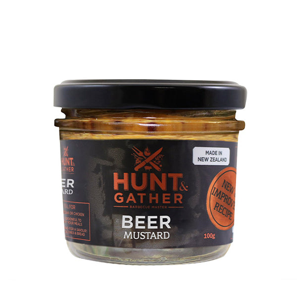 Hunt & Gather Beer Mustard - 100G – Hunt and Gather NZ