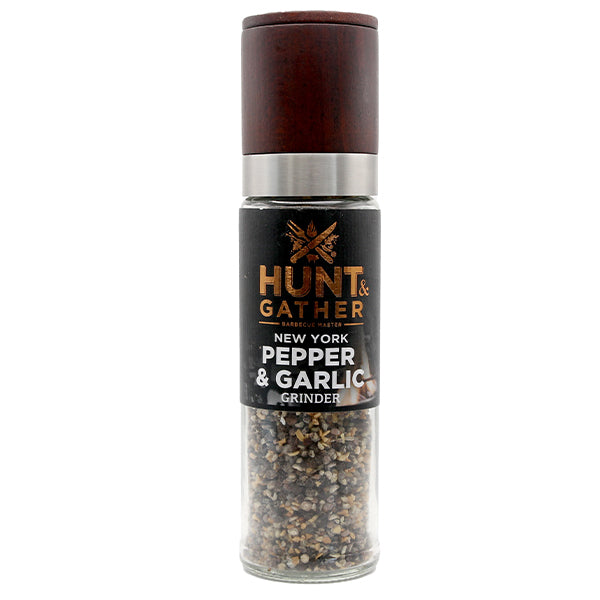 Hunt & Gather Medium Grinder - NY Garlic Pepper – Hunt and Gather NZ
