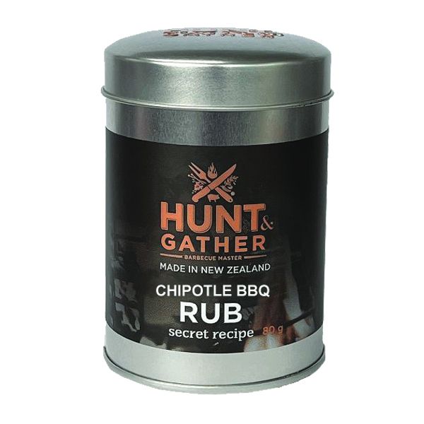 Hunt & Gather Chipotle BBQ Rub 80G – Hunt and Gather NZ